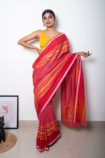 Dhaniakhali Saree: Buy Handcrafted Dhaniakhali Cotton Saree Online ...